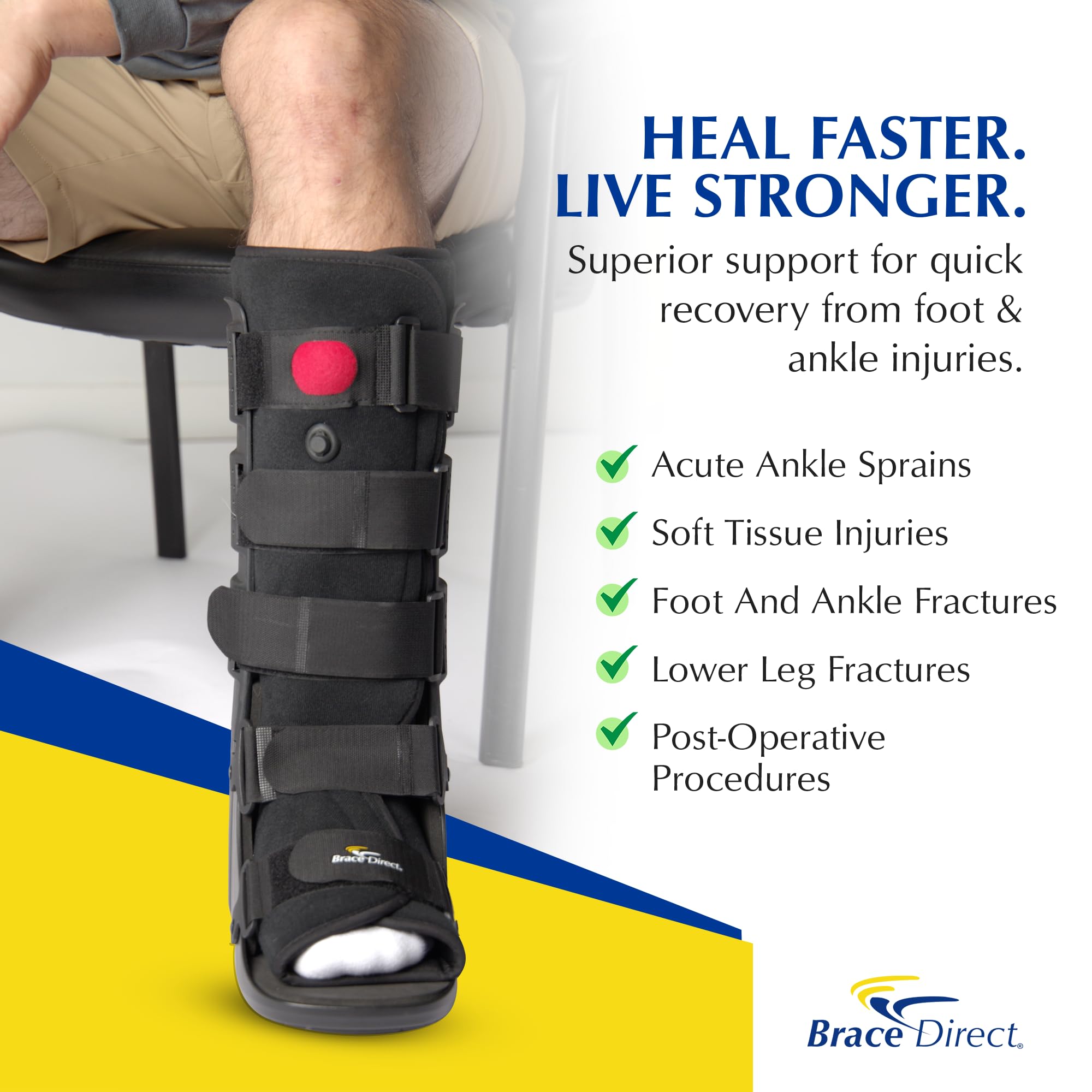 Mua Brace Direct Tall Air CAM Walker Boot - Medical Boot for Broken ...