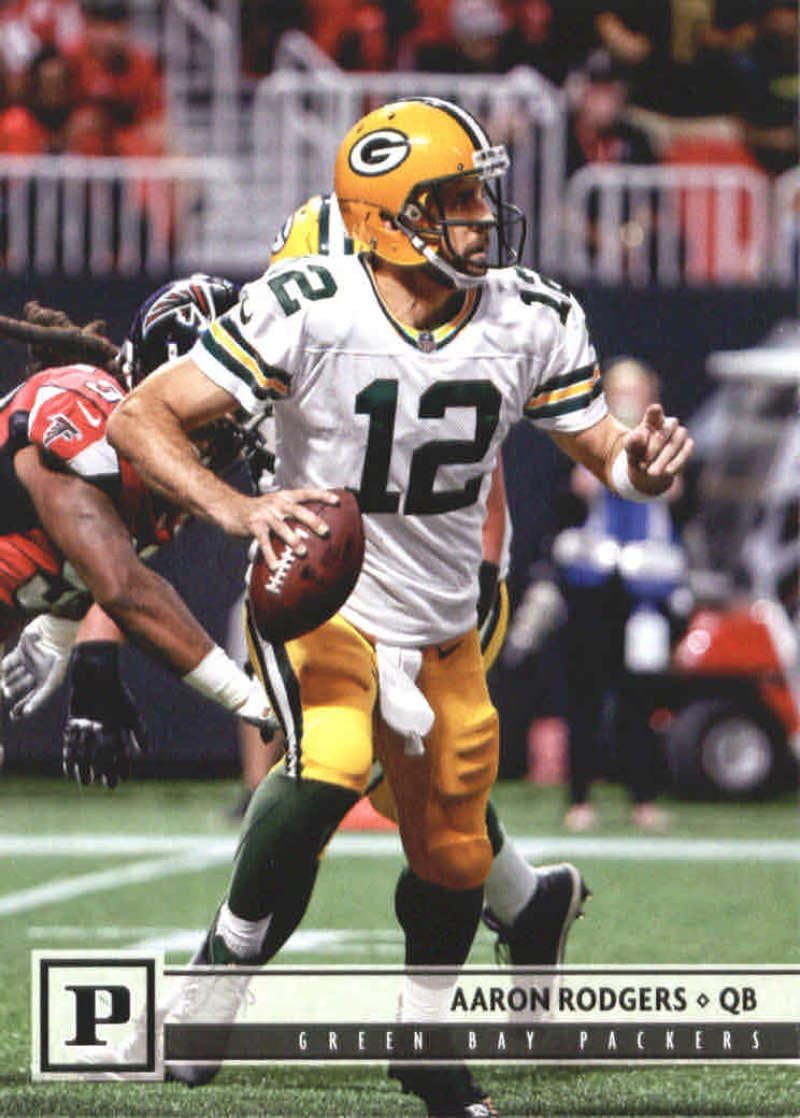 Amazon.com: 2018 Panini NFL Football #106 Aaron Rodgers Green Bay ...