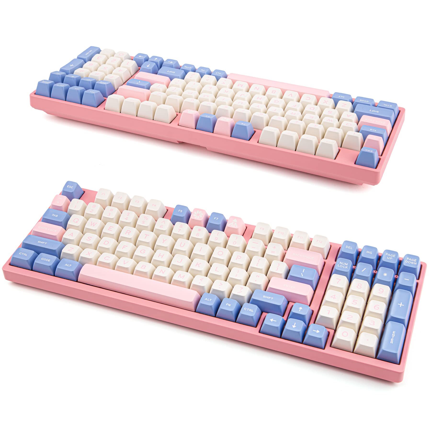 Mua BowJian Custom Keycaps SA Profile 246 Keys Kit ABS Double-Shot ...
