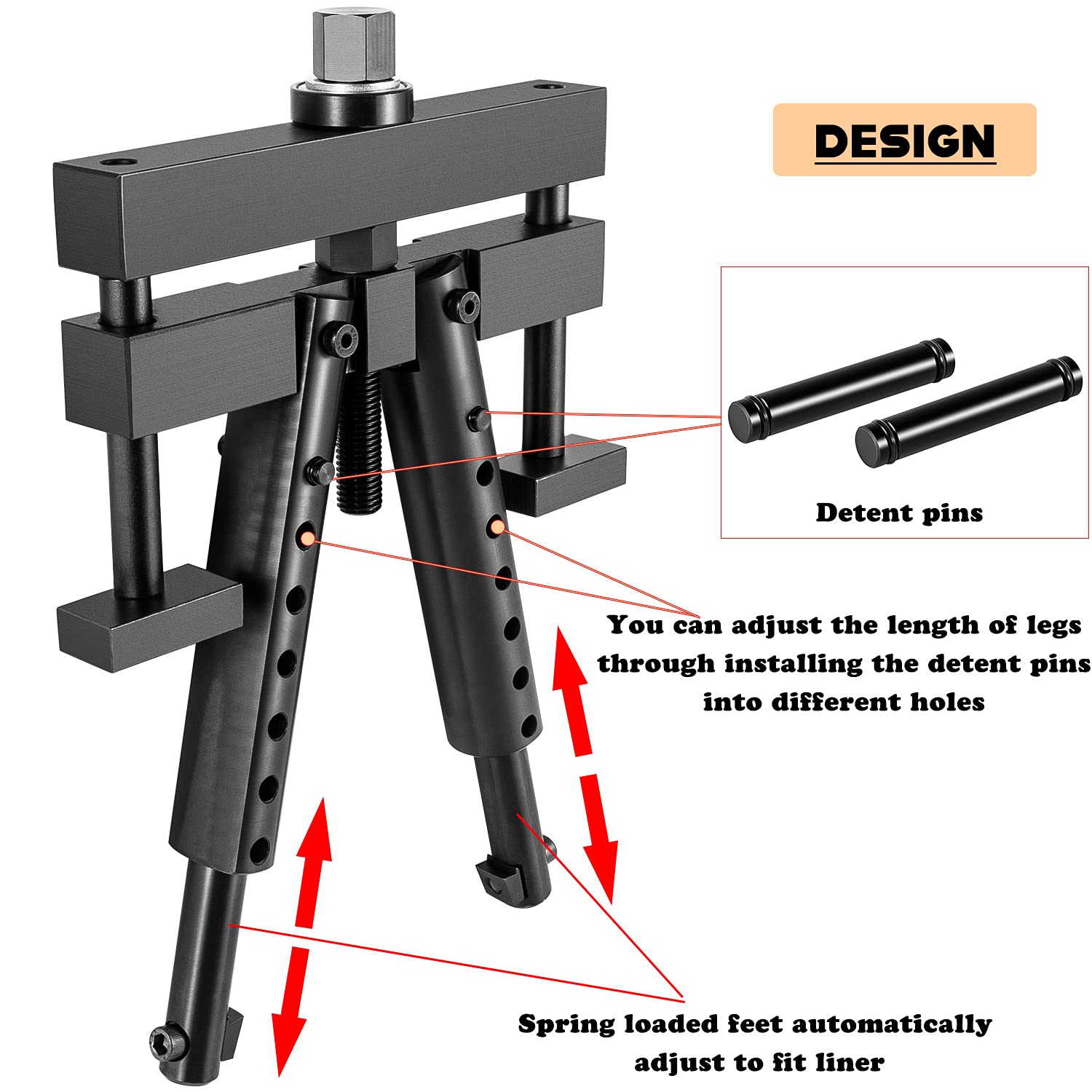 Mua Universal Cylinder Liner Puller Assembly Heavy Duty Diesel Engine ...