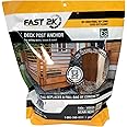 Fast 2K Deck Post Mix | Expanding Foam Concrete Alternative for Deck ...