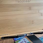 Readaeer Bamboo Reading Rest Cook-Book Stand Holder Bookrest: Amazon.ca ...