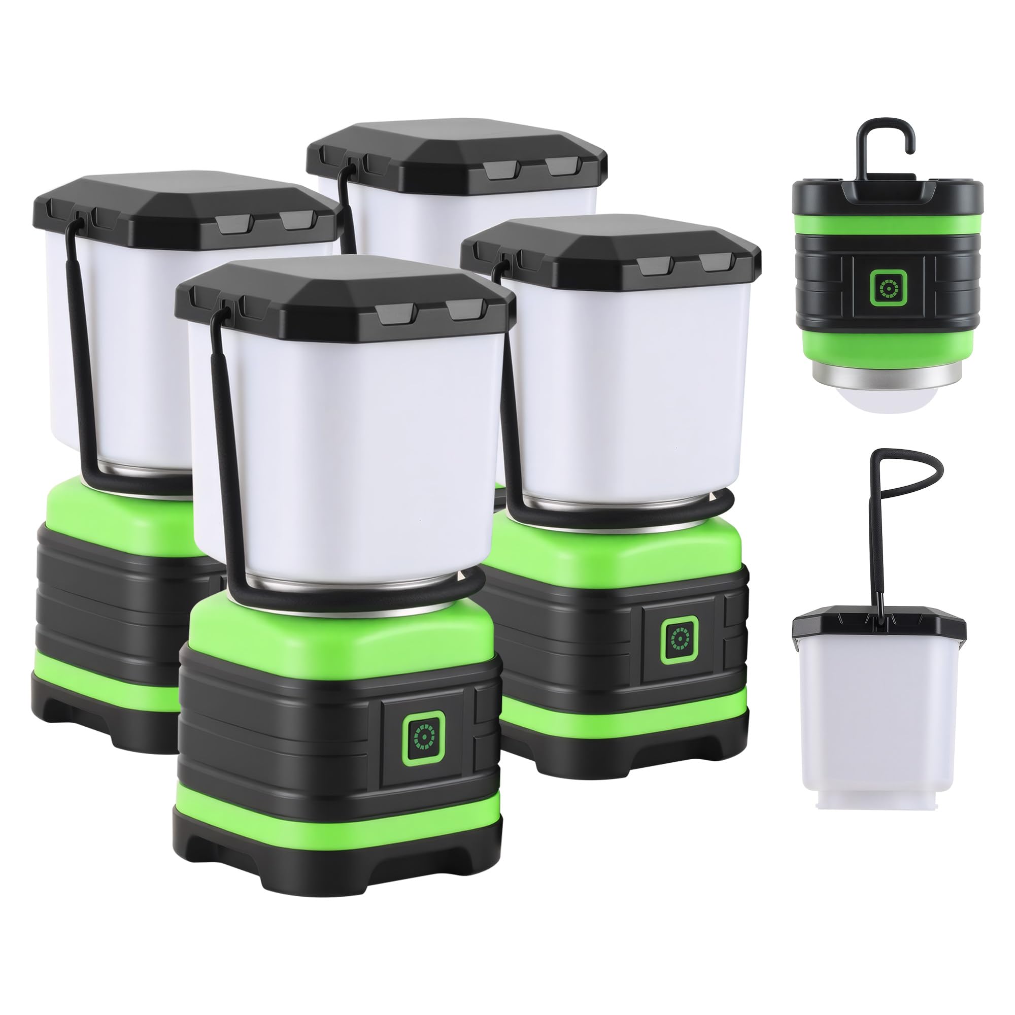 Lichamp LED Camping Lantern, Battery Powered LED Lights Camping ...