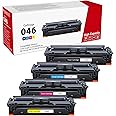 Amazon.com: 046 Toner Cartridge Set (4-Pack, Black, Cyan, Magenta ...