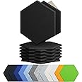 Amazon.com: Amantech 12 Pack Acoustic Panels Self Adhesive Sound Proof ...