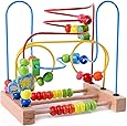 Hape HAP-E0412 Rainbow Bead Abacus - Multicoloured: Amazon.co.uk: Toys & Games