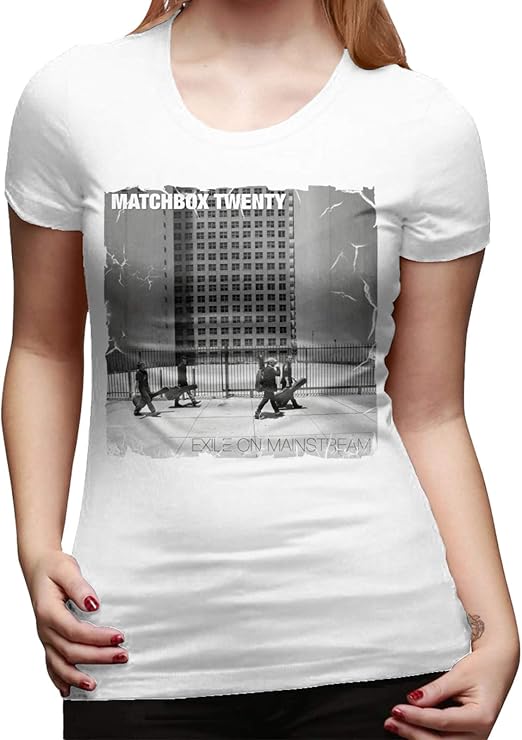 Matchbox Twenty Matchbox 20 Womens Vintage Round Neck Short Sleeve T ...