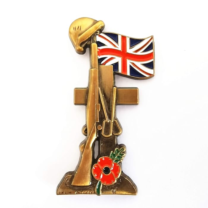 Buy Red Poppy Badges and Pins 2021 Lest We Forget Remembrance Day ...