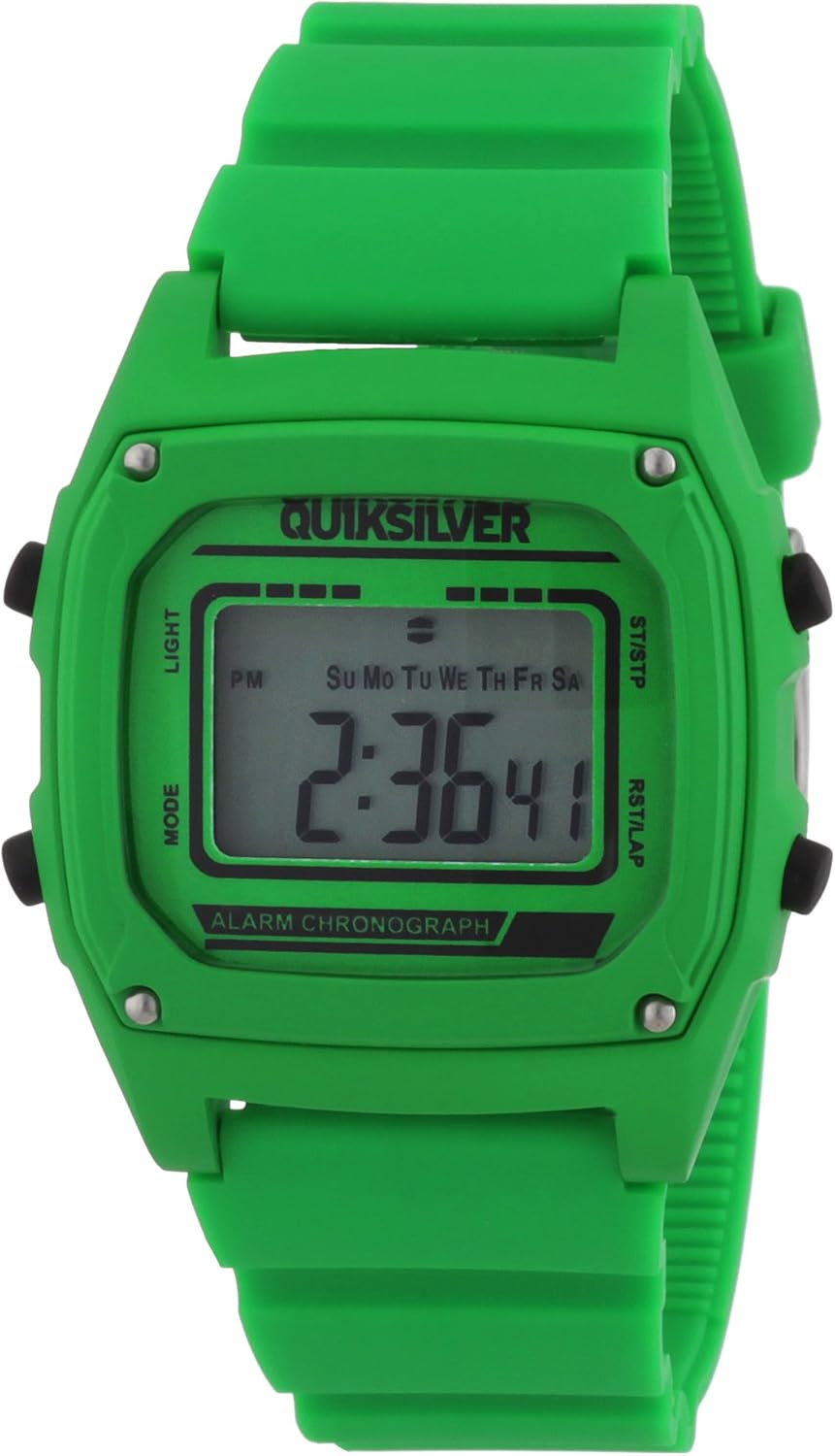 Quiksilver M150DRGRN - Reloj Digital para Hombre, Correa de plástico ...