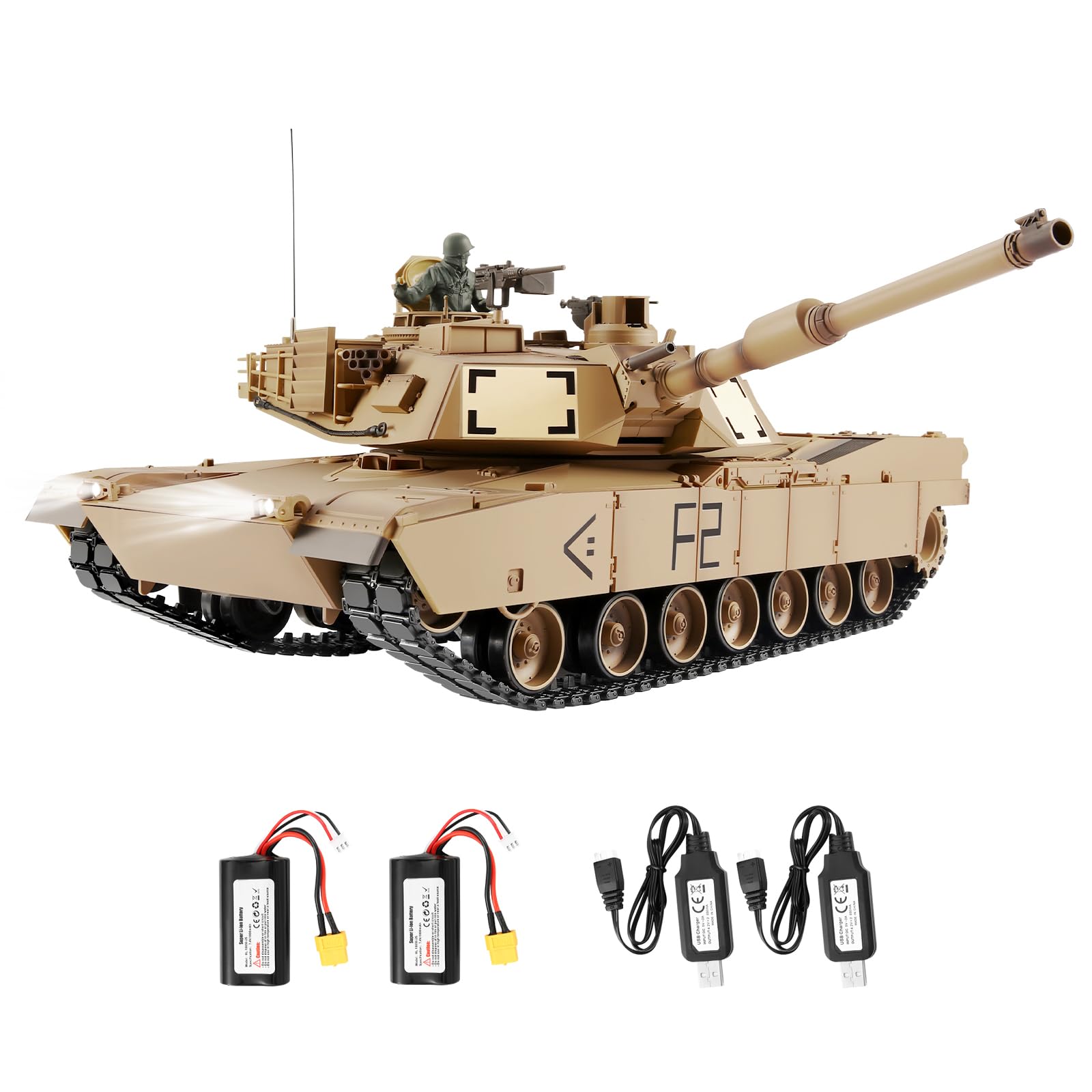 Mua HENGLONG Modified Edition 1/16 2.4ghz Remote Control US M1A2 Abrams ...