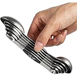 Amazon.com: Magnetic Measuring Spoons Set of 8 Stainless Steel Dual ...