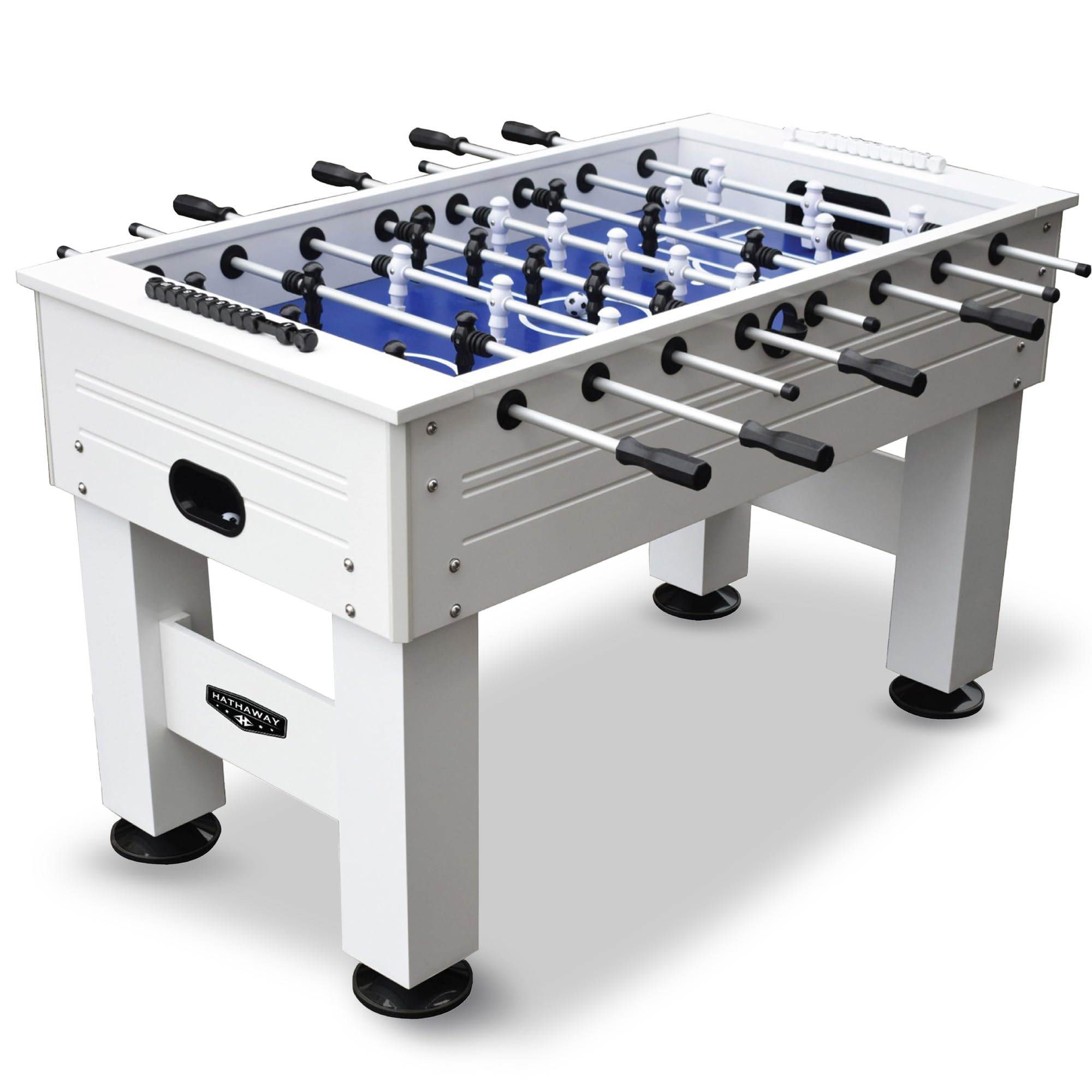 Hathaway Highlander 55-in Outdoor Foosball Table Adult Size - White ...