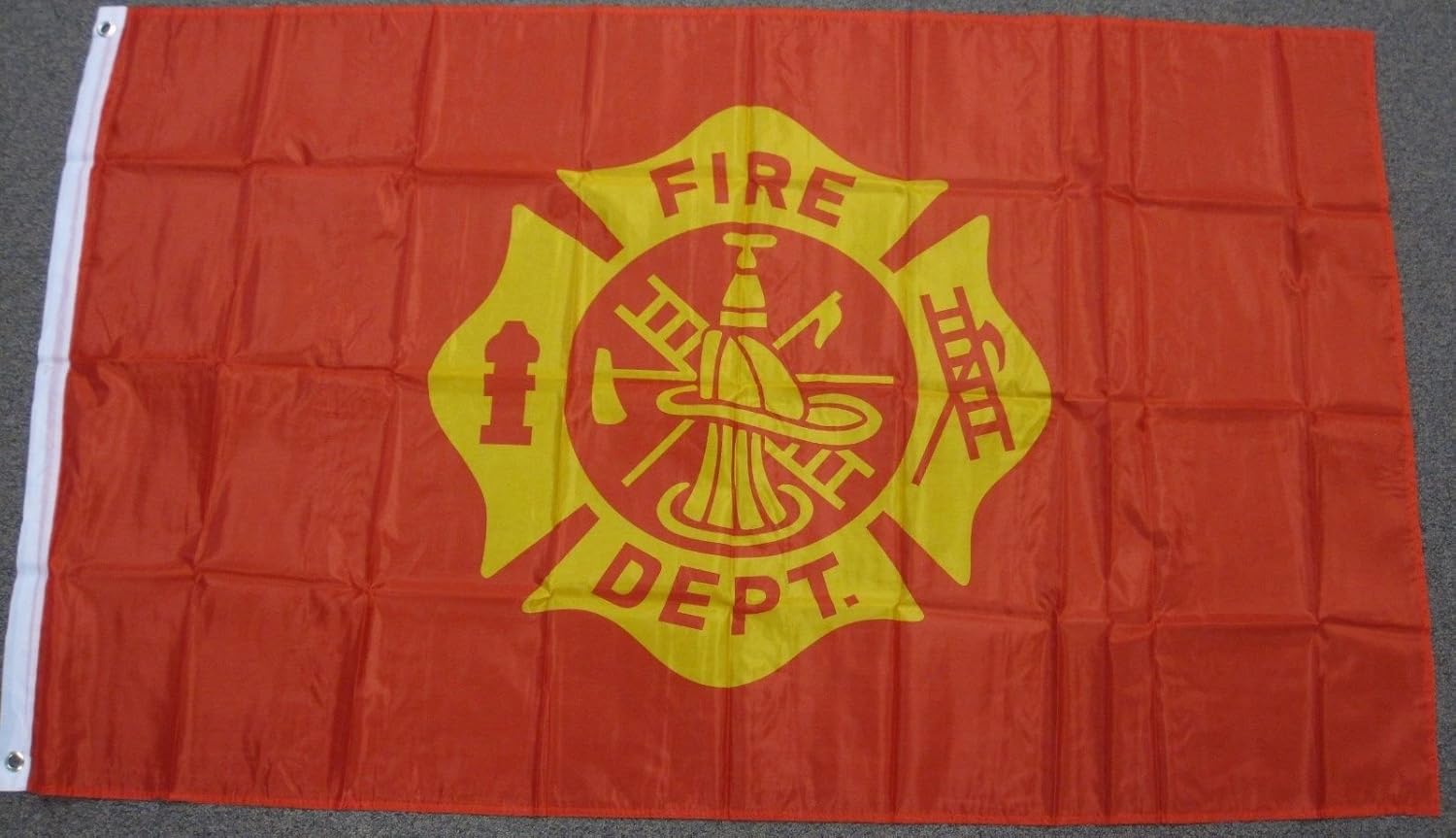 Amazon.com: 3x5 Fire Department Flag Fireman Flags Dept Banner: Home ...