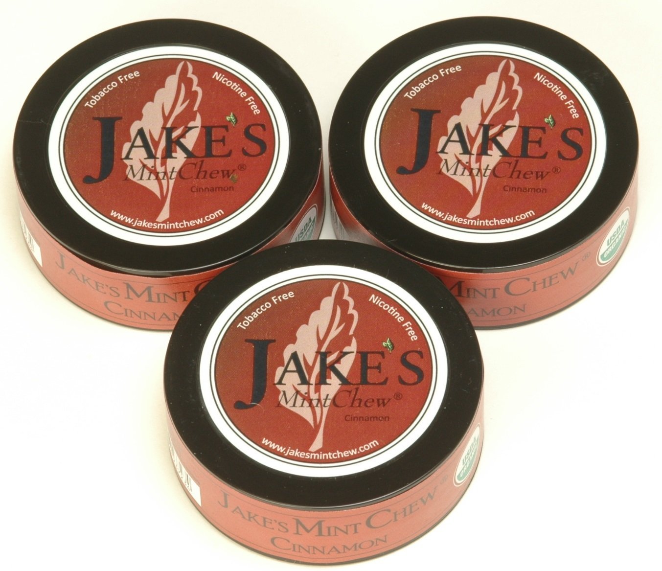 Amazon.com: Jake's Mint Chew - Natural Spearmint - 3 Pack - Tobacco ...