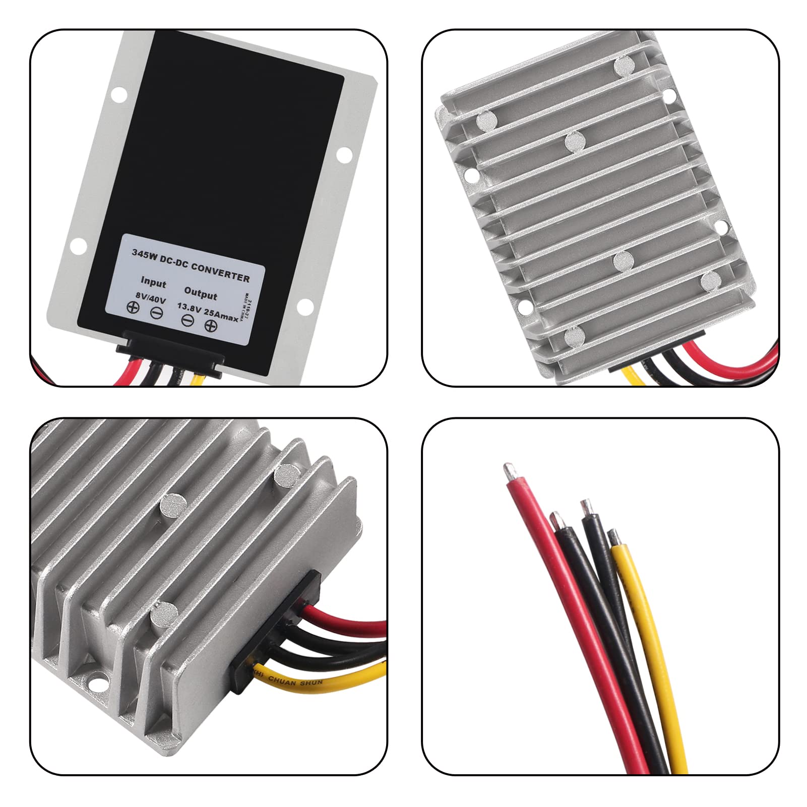 Mua Diann DC 8V-40V to 13.8V 25A Automatic Buck Boost Converter Step ...