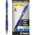 Pilot G2 Retractable Premium Gel Ink Roller Ball Pens, Fine Point, Blue ...