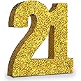 Amazon.com: Eploger 21st Birthday Decorations for Him,Gold 21 Birthday ...