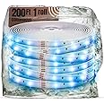 Amazon.com: WoopStrip 200ft Outdoor Led Strip Lights Waterproof IP68-1 ...