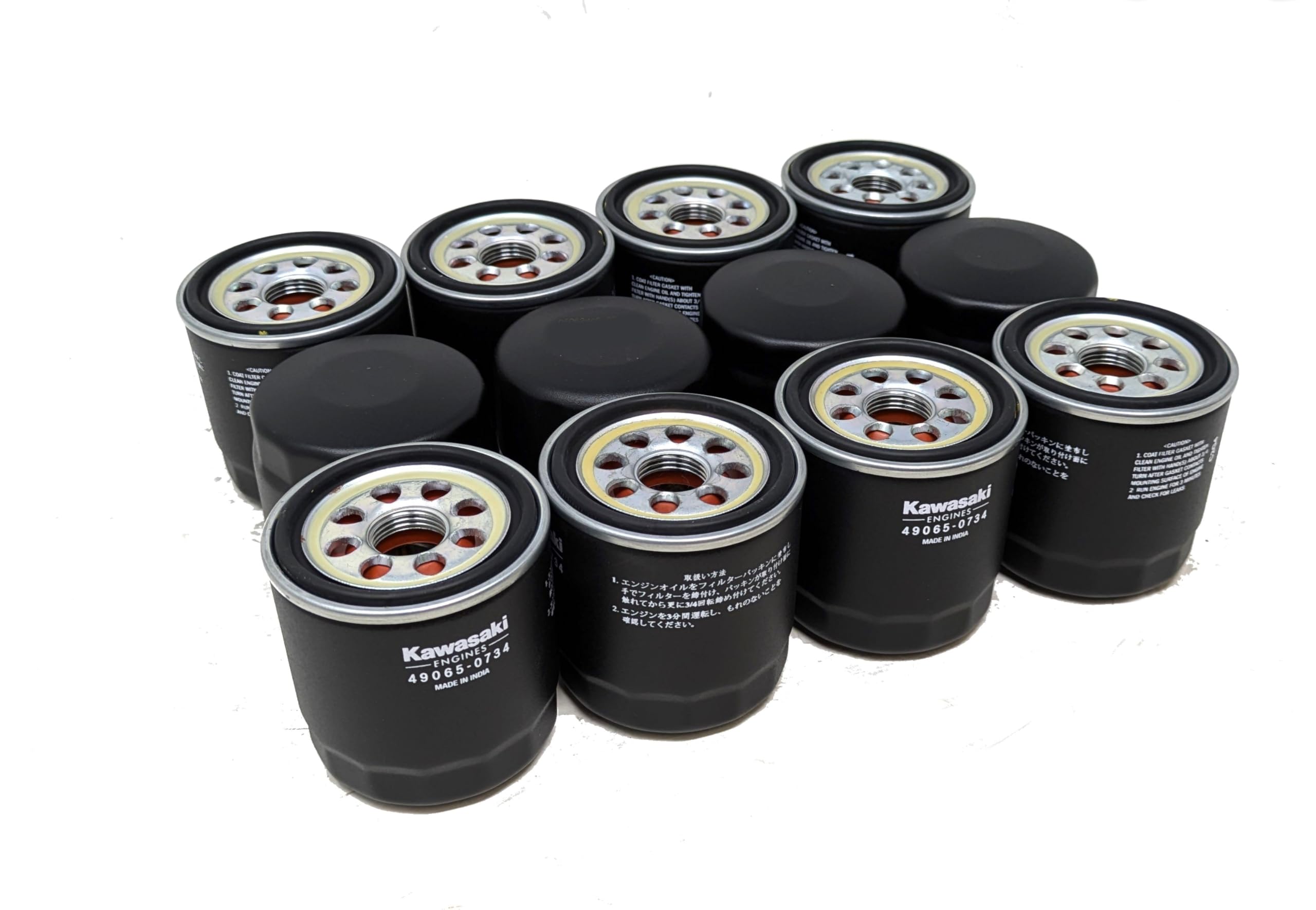 Kawasaki 49065-0724 (Case of 12) Oil Filters Fits 49065-7010 OEM for ...