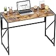 Amazon.com: Elephance Folding Desk Writing Computer Desk for Home ...