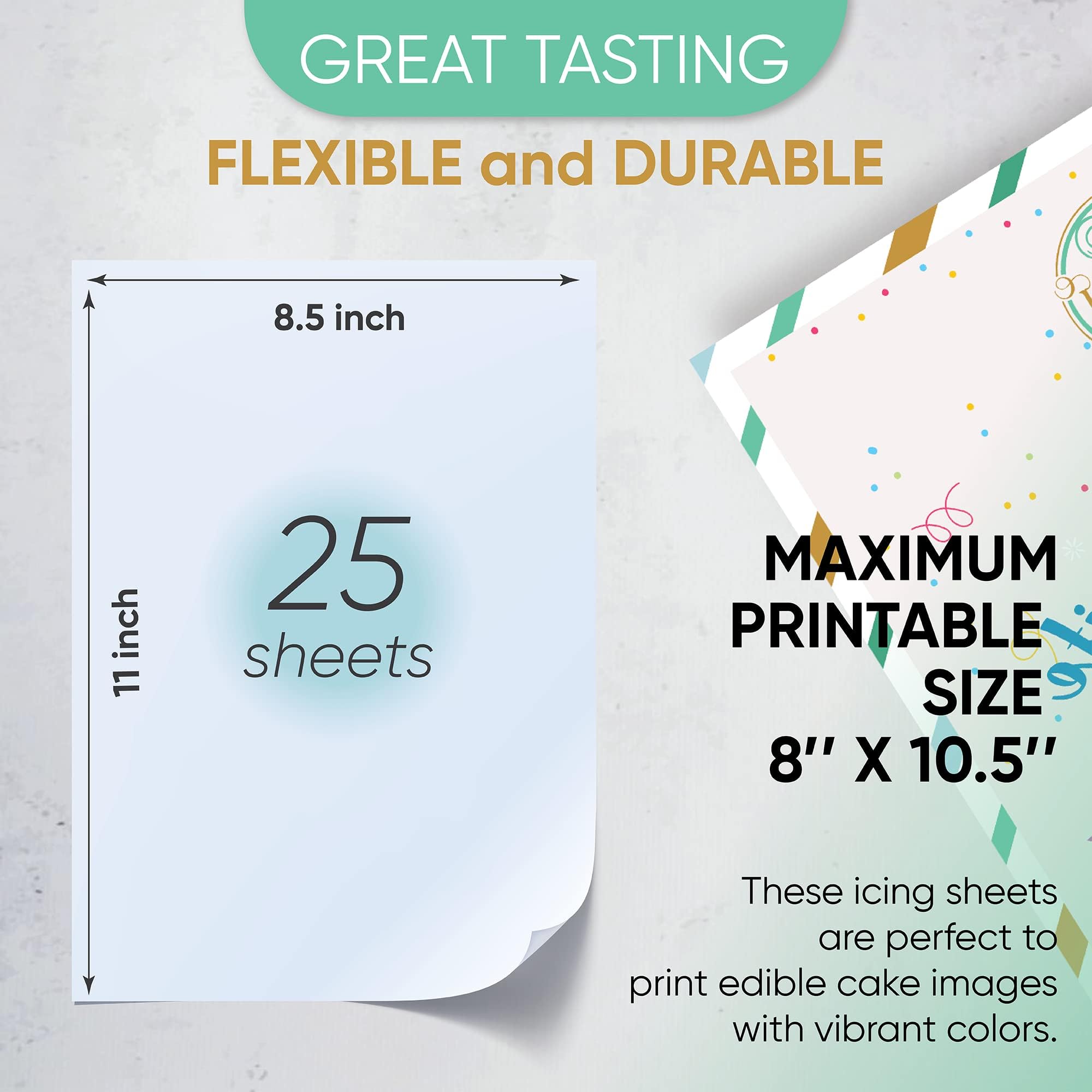 Mua Splendid Sensations - 25 Count Edible Paper, Sugar Paper, Wafer ...