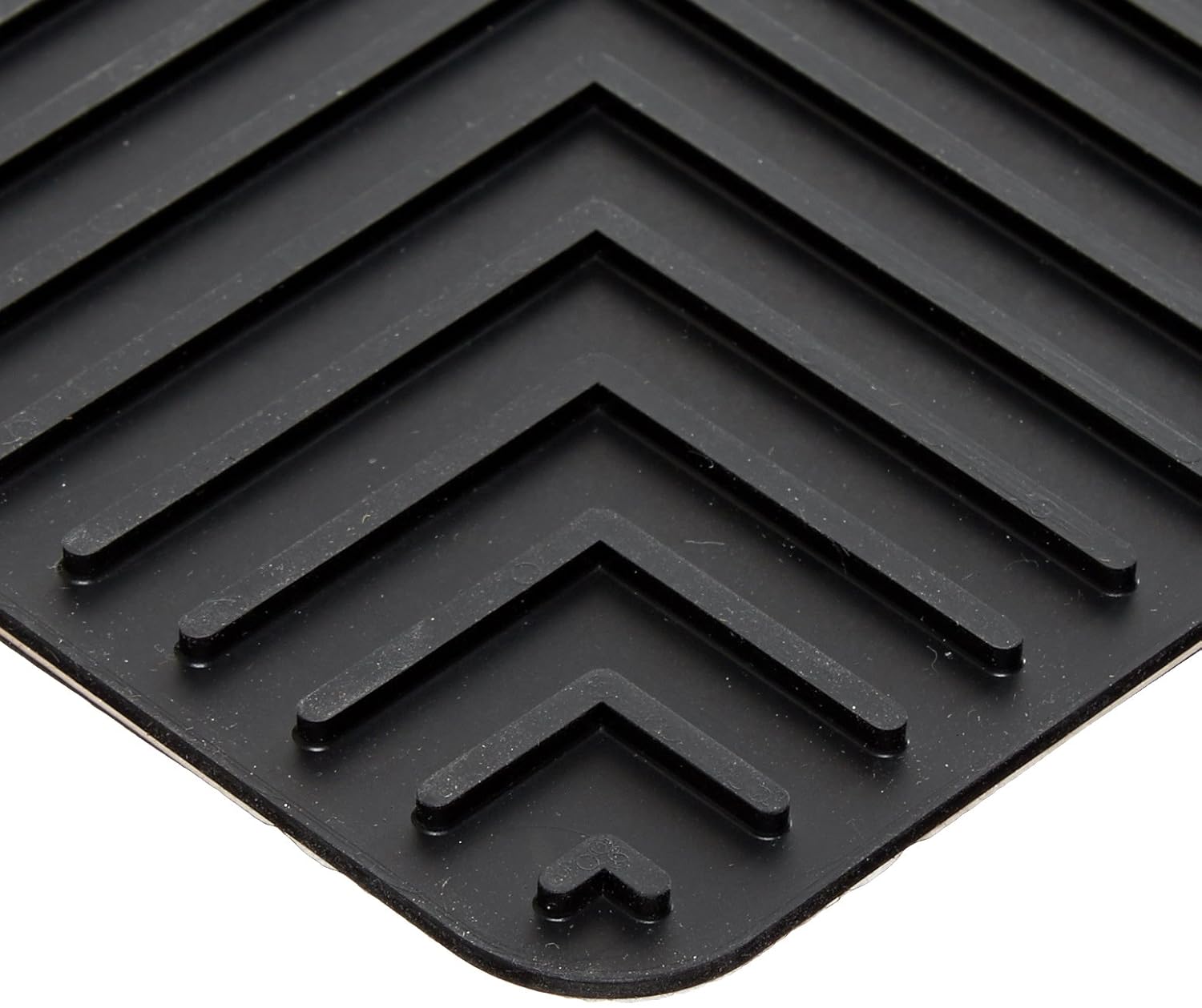 Fischer LABMATBLK Silicone Rubber Laboratory Safety Mat, 250mm Length ...