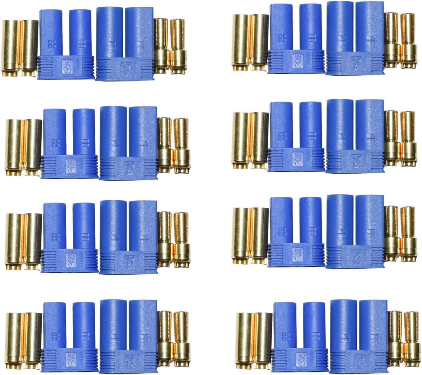 Amazon.com: LIXINTIAN 8 Pairs EC5 Battery Connector Plugs,Male/Female ...