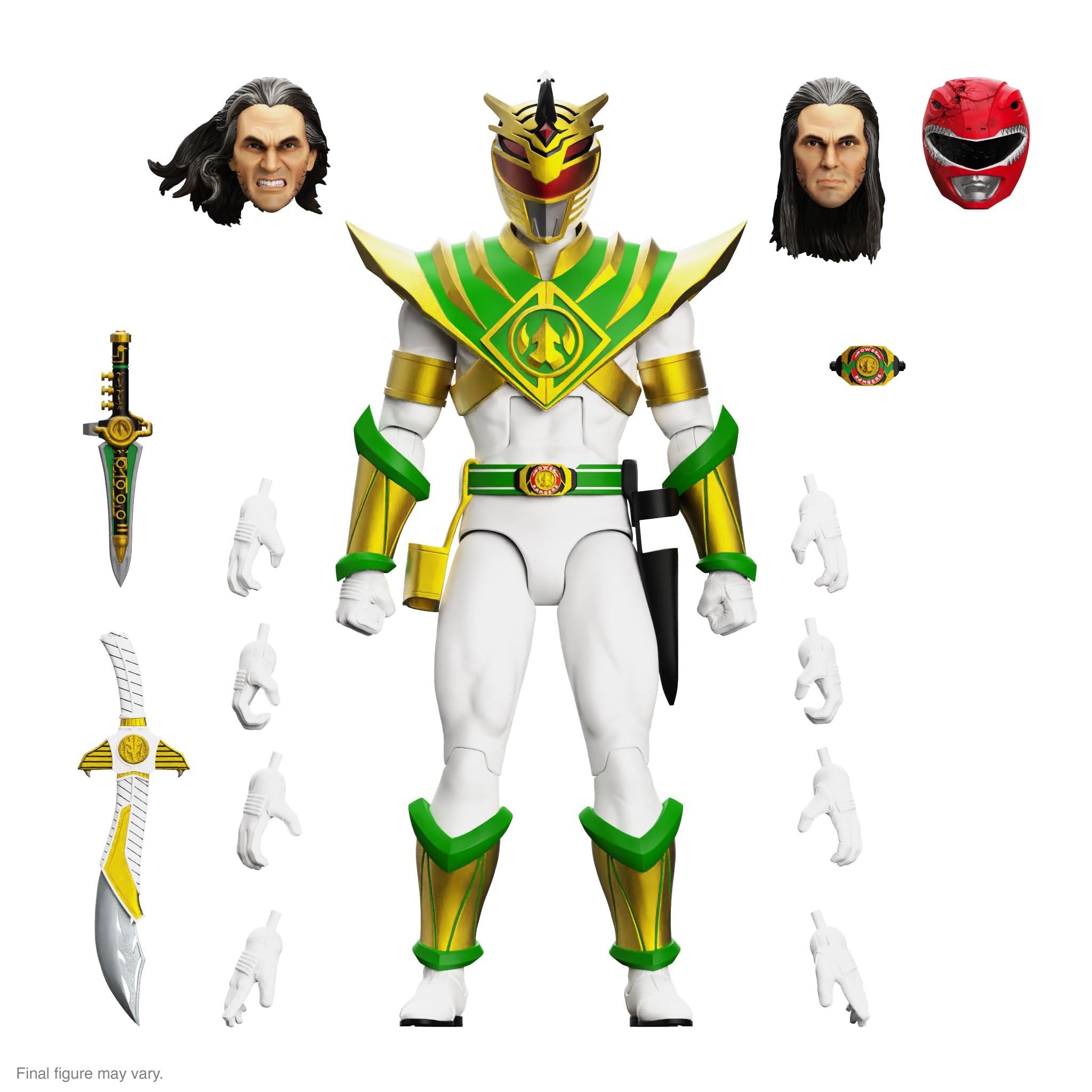 Super7 ULTIMATES! Mighty Morphin Power Rangers Lord Drakkon - 7" Power ...