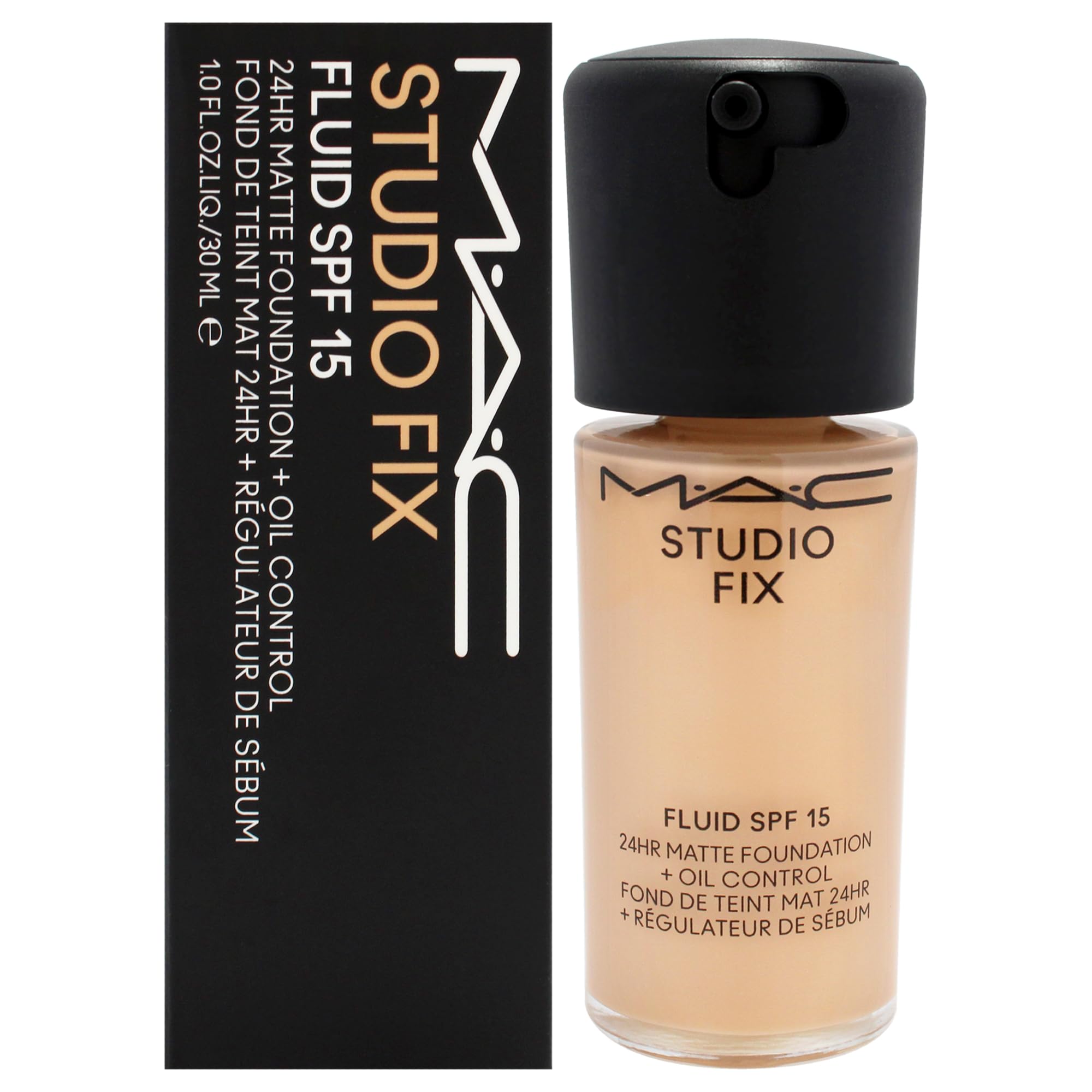Studio Fix Fluid SPF 15 24Hr Matte Foundation Plus Oil Control - NC25 ...