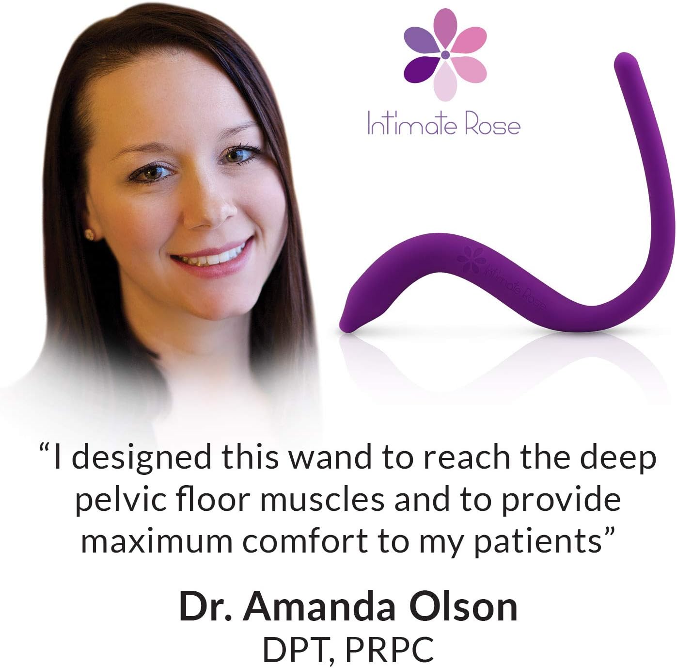 Intimate Rose Pelvic Wand Trigger Point & Tender Point Release for ...