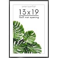Amazon.com - Americanflat Aluminum 13x19 Poster Frame in Black - Use as ...