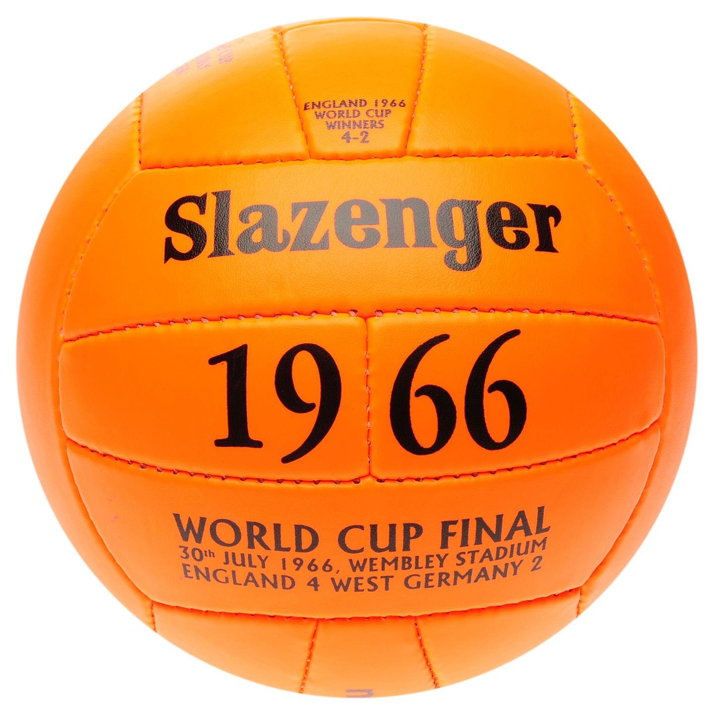Slazenger Replica 1966 World Cup Football Professional Adults ...