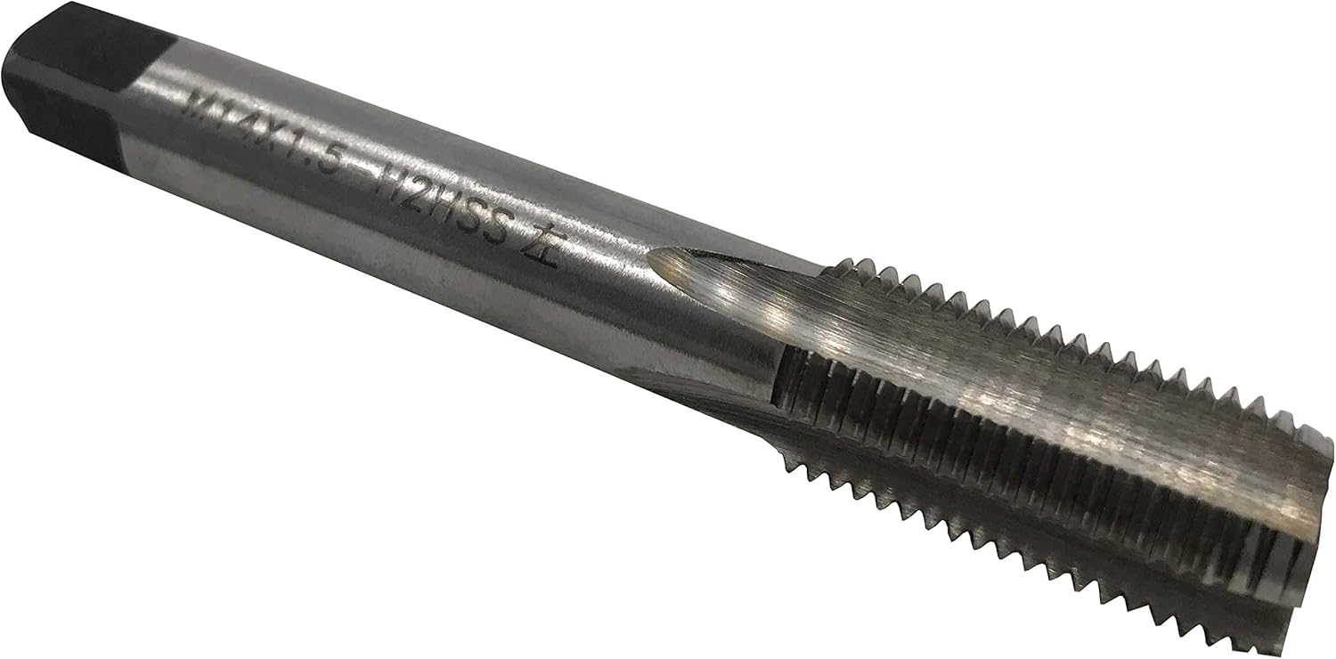 Amazon.com: NGe Metric Tap M14 x 1.5mm Pitch H2 Left Hand Thread Plug Tap HSS Threading Machine ...
