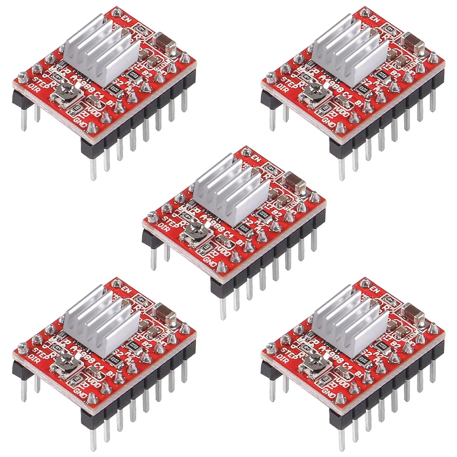 Mua RUIZHI A4988 5PCS RepRap Stepper Motor Driver Module HR4988 3D ...