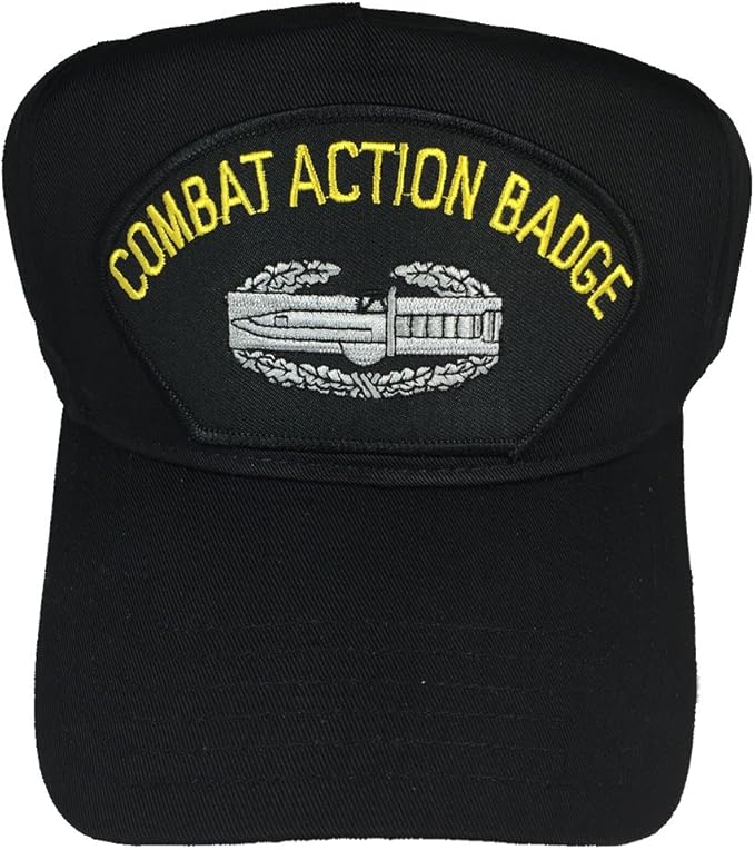 U.S. Army Combat Action Badge W/CAB HAT - Black - Veteran Owned ...