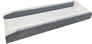 Amazon.com : NuCast Precast Concrete Splash Block for Water and rain ...