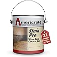 Americrete Concrete Stain - Slate - Semi-Opaque Topical Stain for Wood ...