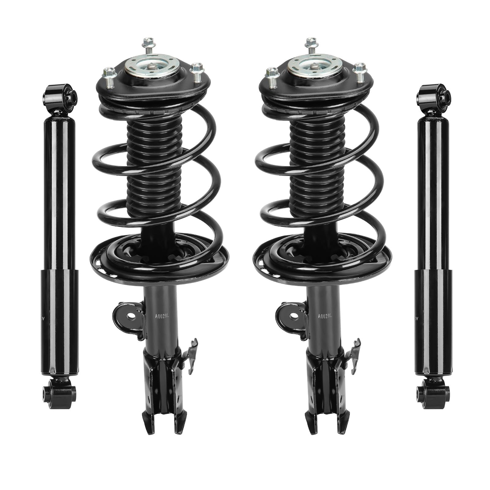 Front & Rear Strut Shock Assembly w/Coil Spring for Toyota RAV4 2006 ...