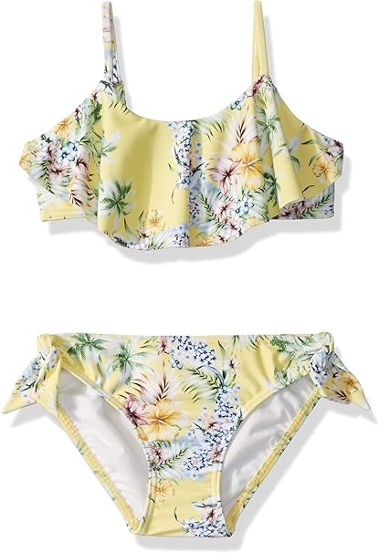 Amazon.com: Seafolly Girls' Ruffle Tankini Swimsuit Set: Clothing