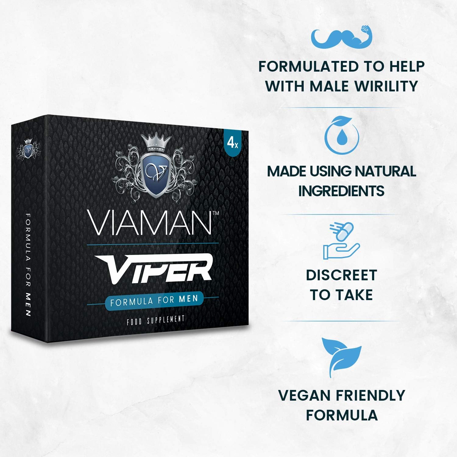 Viaman Ultra Strong Viper Tablets, 100 g – BigaMart