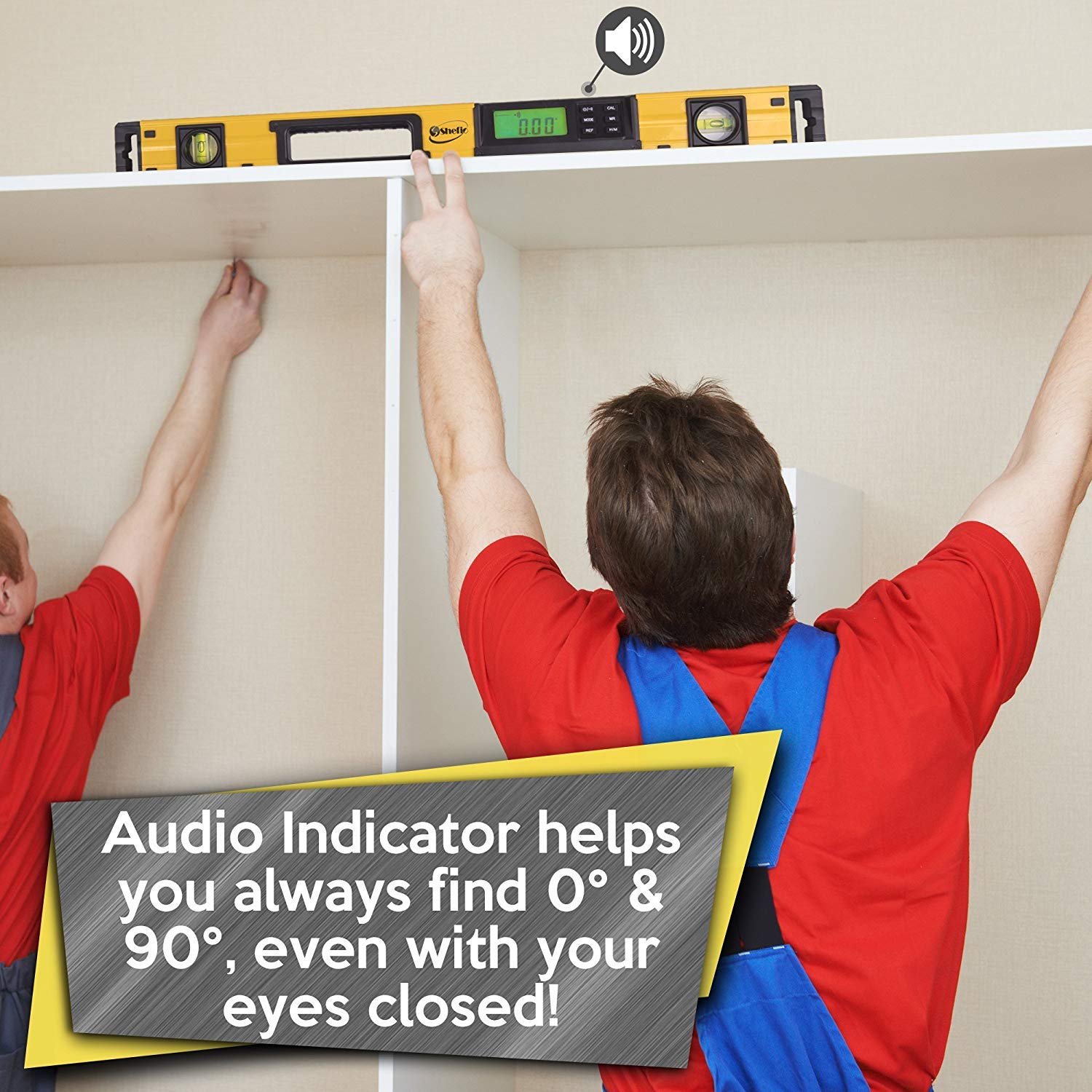 24-Inch Professional Digital Magnetic Level - IP54 Dust and Waterproof ...