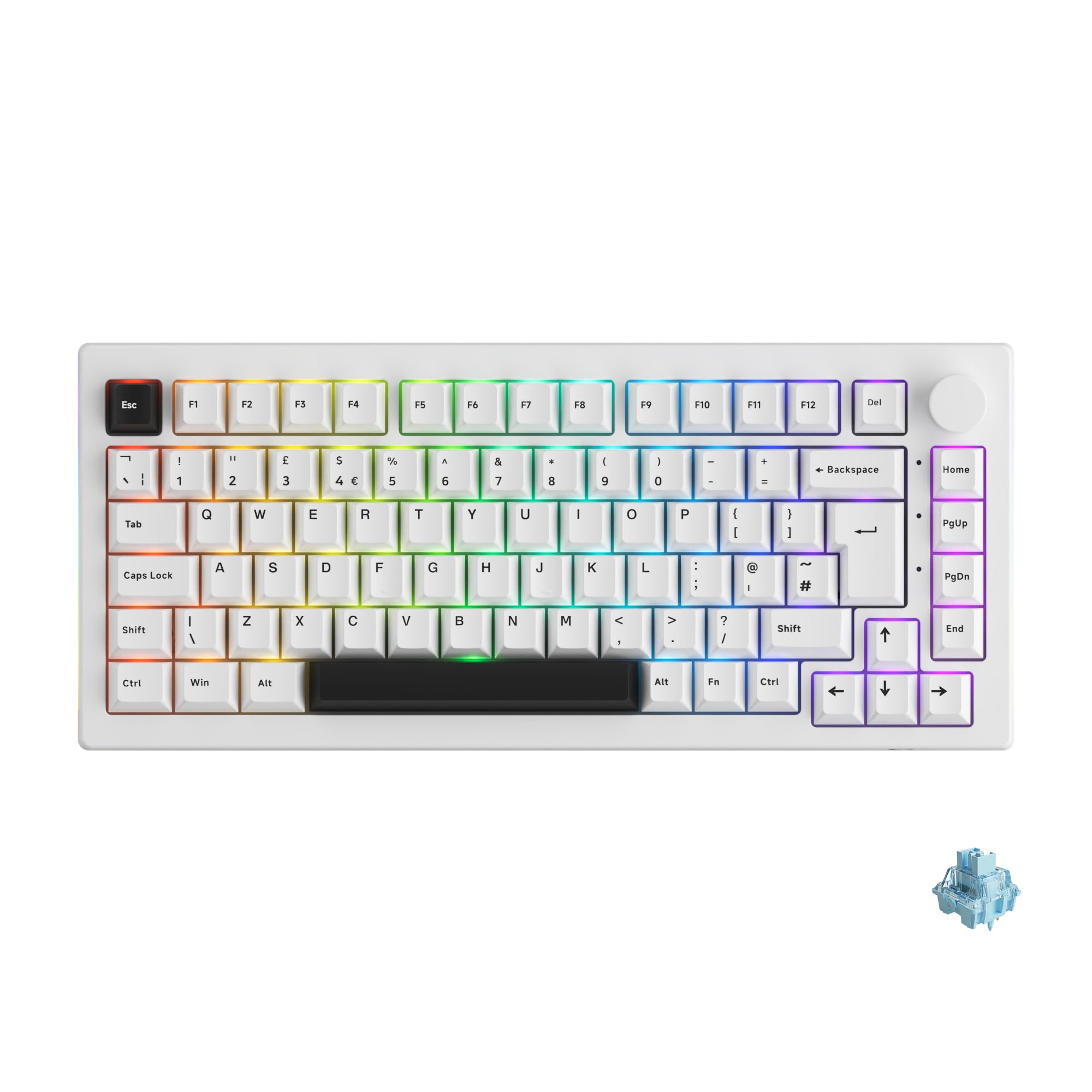 Mua Akko 5075B Plus Mechanical Gaming Keyboard, British Layout, 84 Keys ...