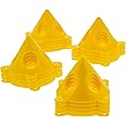 Amazon.com: U.S. Art Supply Yellow Cone Canvas and Cabinet Door Risers ...
