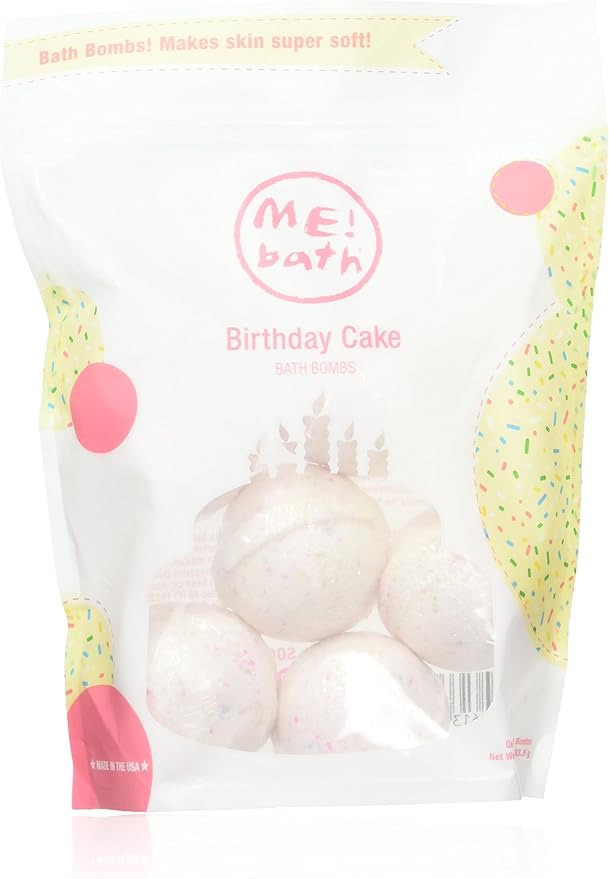 ME!bath birthday cake bath bombs, 6 Count: Amazon.ca: Beauty