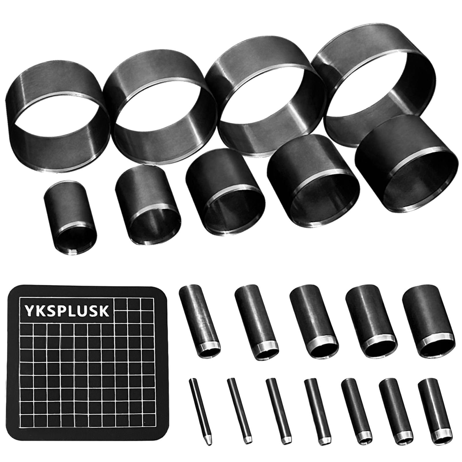 YKSPLUSK Leather Circle Cutter Tool Set, 21 Pieces Circle Punch Tools 1 ...