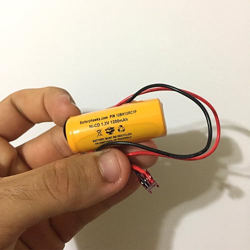 1.2V 1000mAh Exit Sign Battery - Replacement For Lithonia, Saft & More
