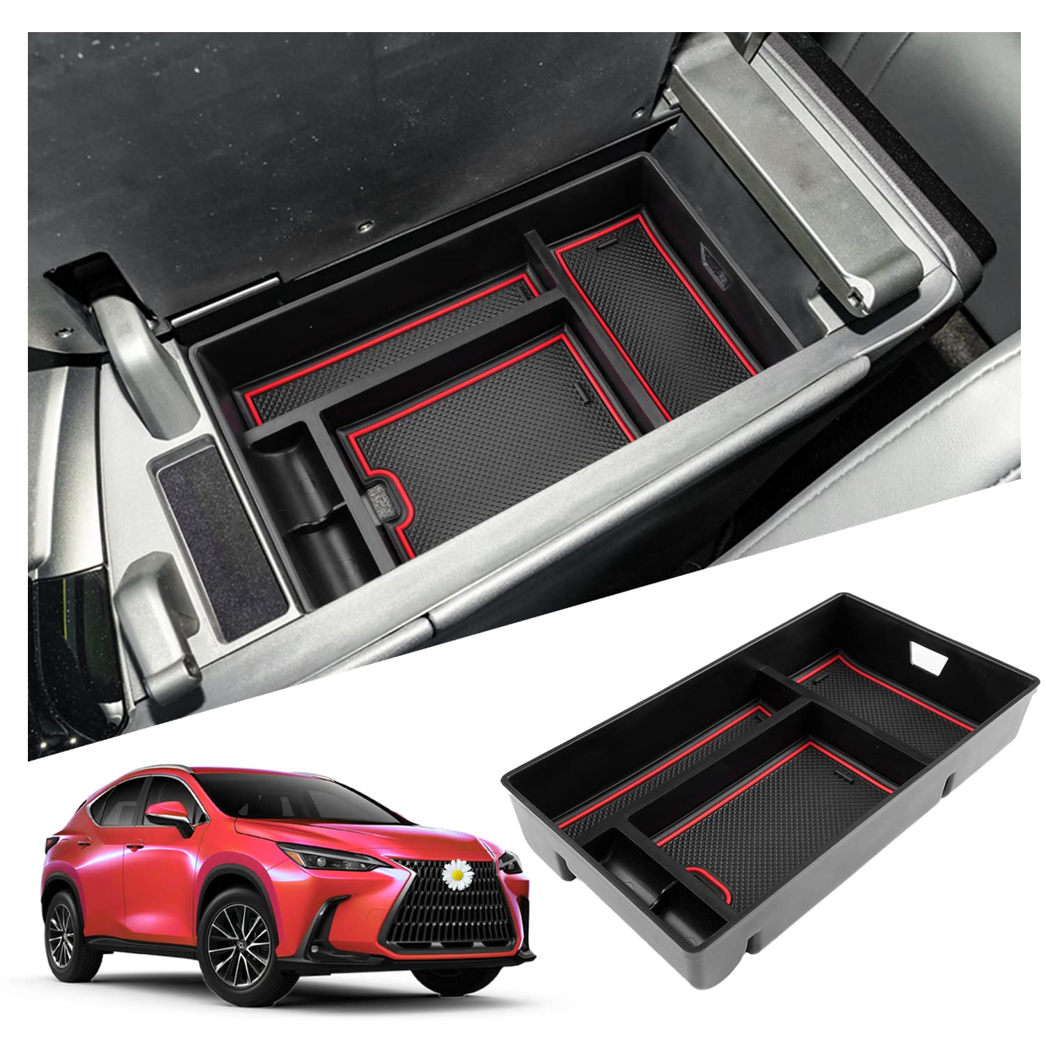 Mua Ruiya for Lexus NX Center Console Organizer for 2022-2026 Lexus NX ...