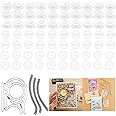 Amazon.com: 72PCS Mini Action Wobbles and Rotating Sliding for Card ...