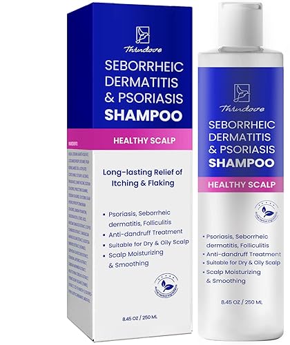 Psoriasis Shampoo for Scalp Treatment, Seborrheic Dermatitis ...