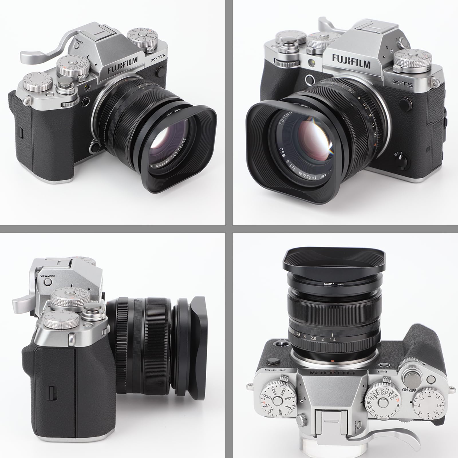 Mua Haoge LH-X53 Bayonet Square Metal Lens Hood for Fujifilm Fuji ...